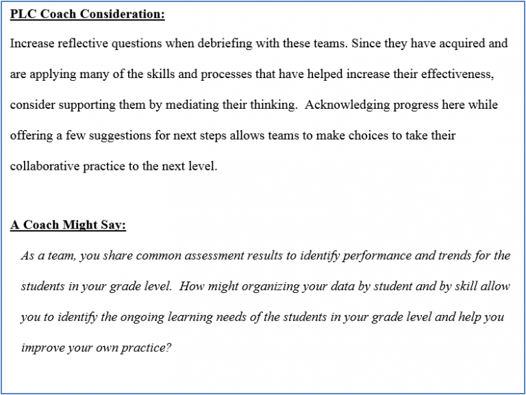 Coaching in a PLC: Providing Feedback - Solution Tree Blog